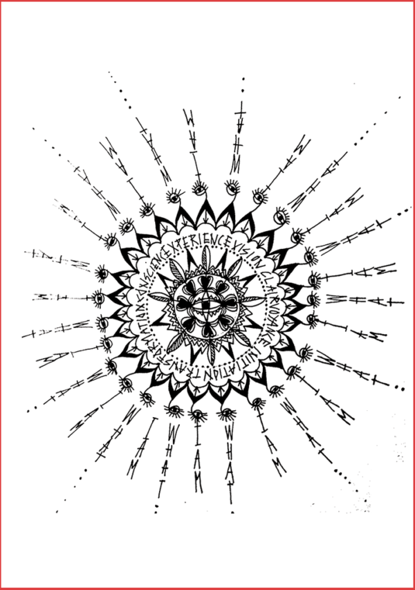 Mandala « I am what I am » – Caroline Manière